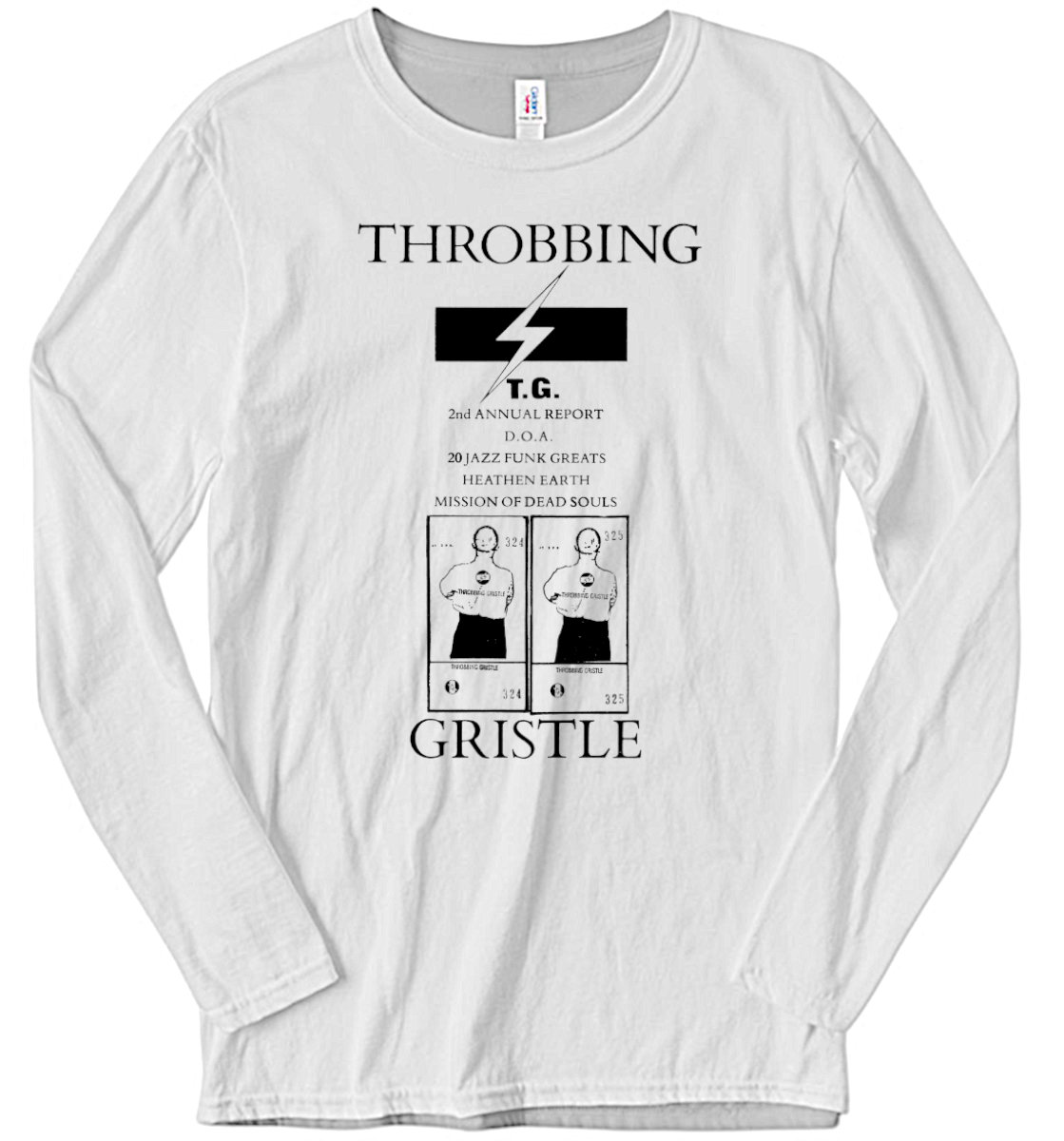 Throbbing Gristle Lps T Shirt Industrial Music Tee 80s Experimental
