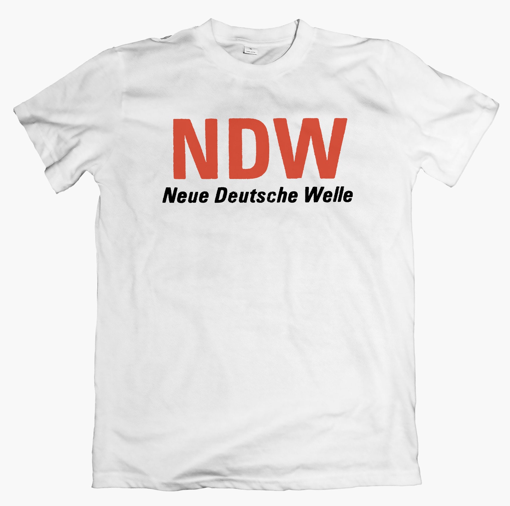 NDW Neue Deutsche Welle T-shirt, Daf Abwarts X-mal Deutschland Grauzone ...