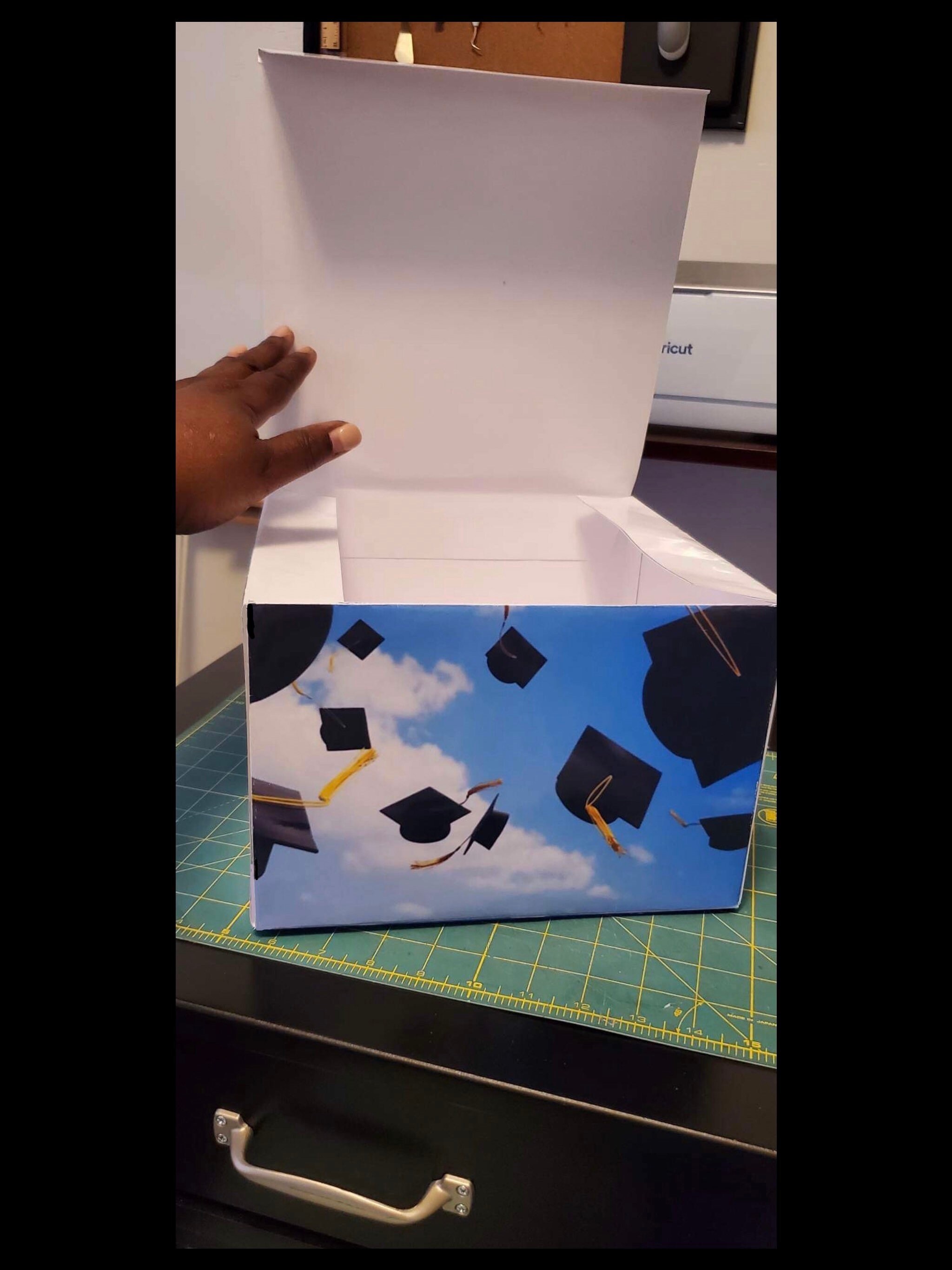 Printable Blank 6.5x6.5x4.5 Favor/gift Box Template Also - Etsy