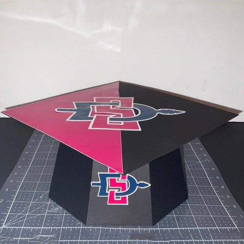 Graduation Cap Gift Box SVG PDF Studio Template. Cricut - Etsy