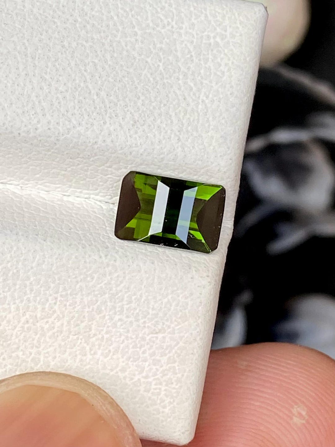 Natural Tourmaline , Pixel Cut , ( A Special Cut Tourmaline ) , 1.23 Ct ...