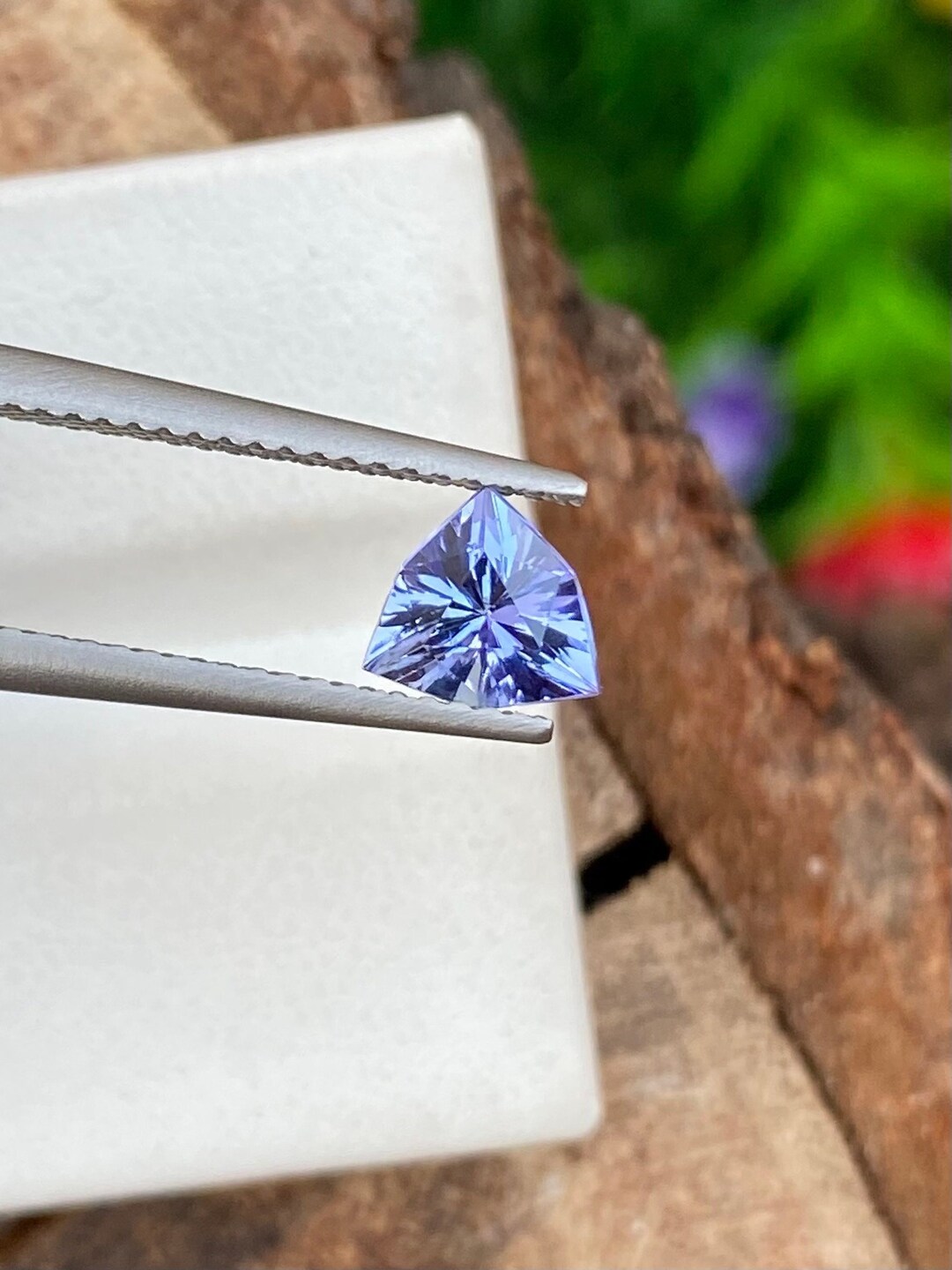 Natural Tanzanite , Special Trillion Cut , Beautiful Tanzanite Gemstone ...