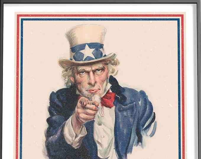 Uncle Sam Says Printable Poster - Etsy