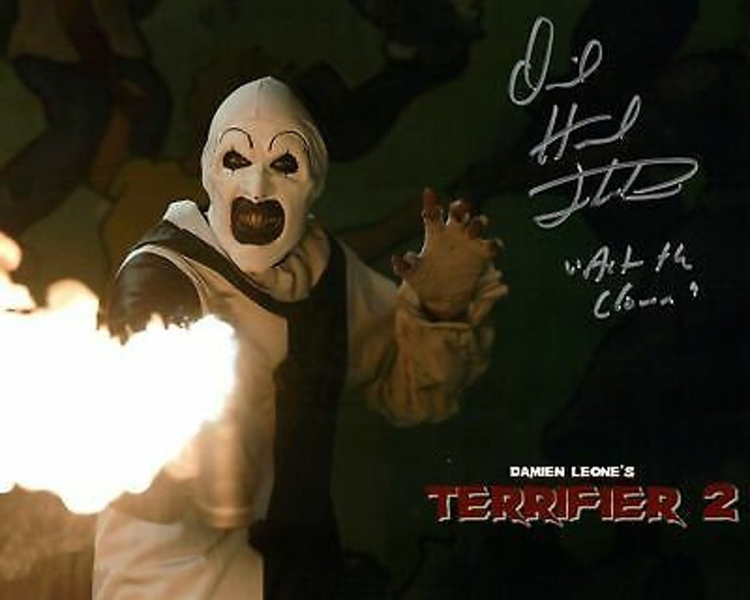 David Howard Thornton Terrifier 2 Signed Autograph Photo - Etsy