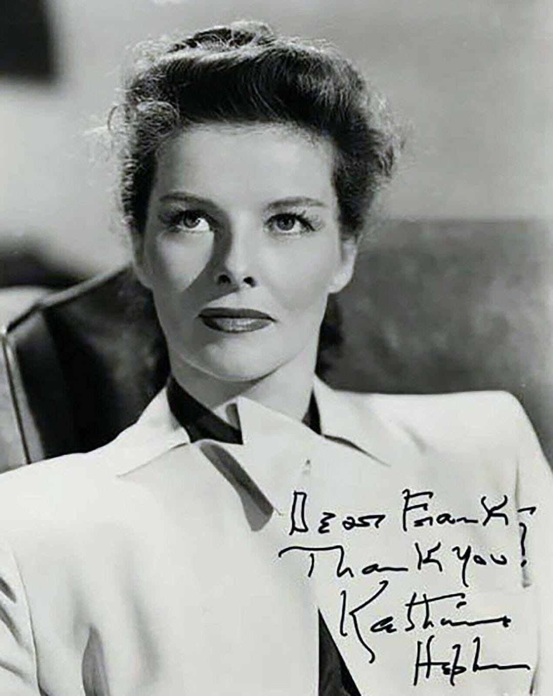 Katharine Hepburn Signed Autograph Photo Auto Reprint - Etsy