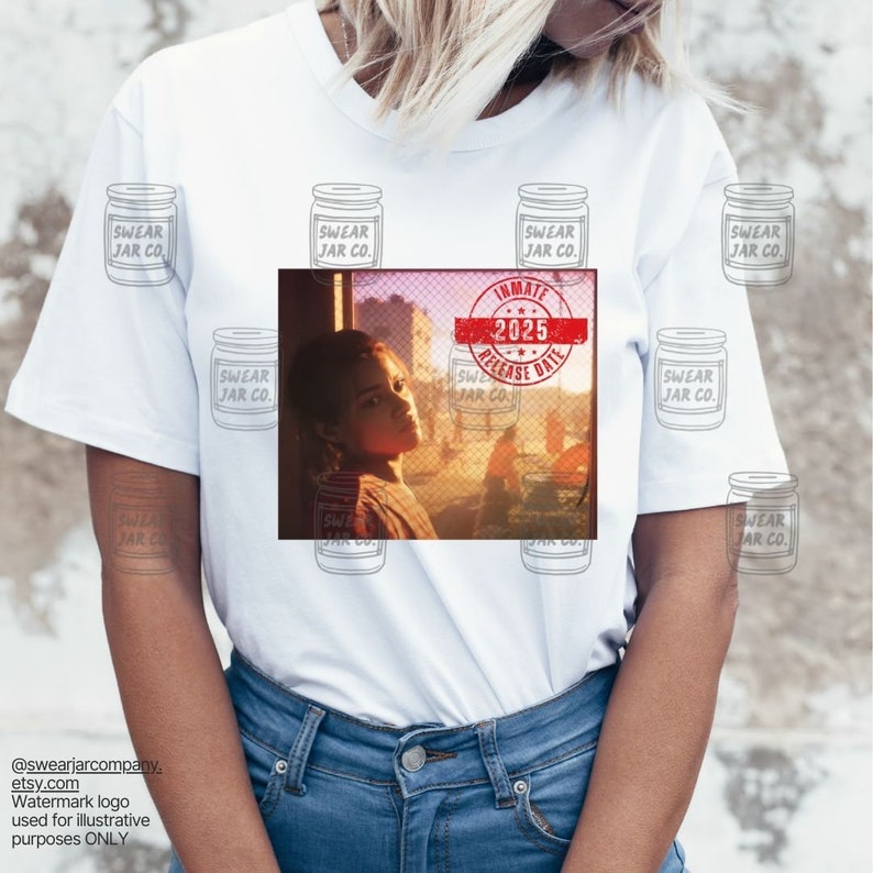 GTA, GTA 6, Grand Theft Auto, VI, Inmate Release, T-shirt, Tee, Shirt ...