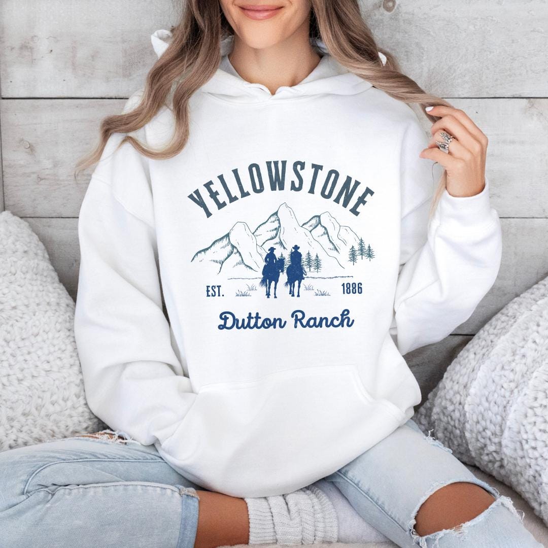 Yellowstone Ranch Hoodie Dutton Ranch Country Ranch Hoodie Beth Dutton ...