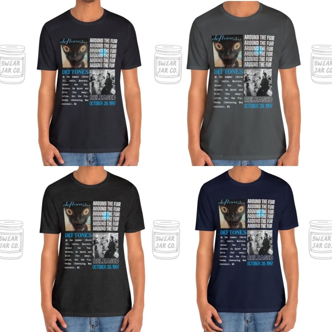 Deftones Around the Fur, Deftones, Jinx Cat, Album, Band Shirt, Tee ...