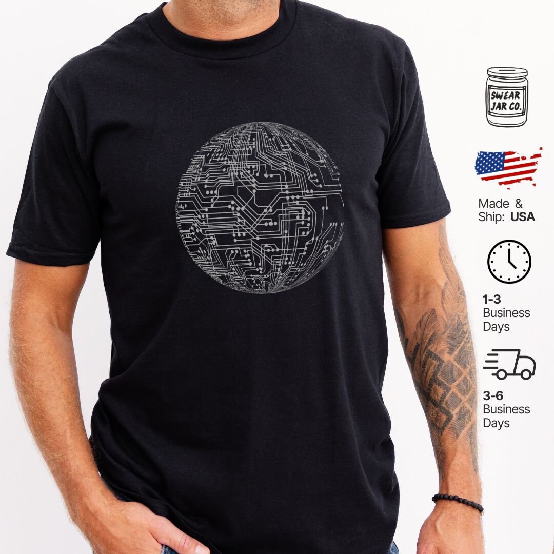 Gamer T-shirt, Chip, Processor, Funny Gift, CPU, Geek, Geeky, Nerd ...