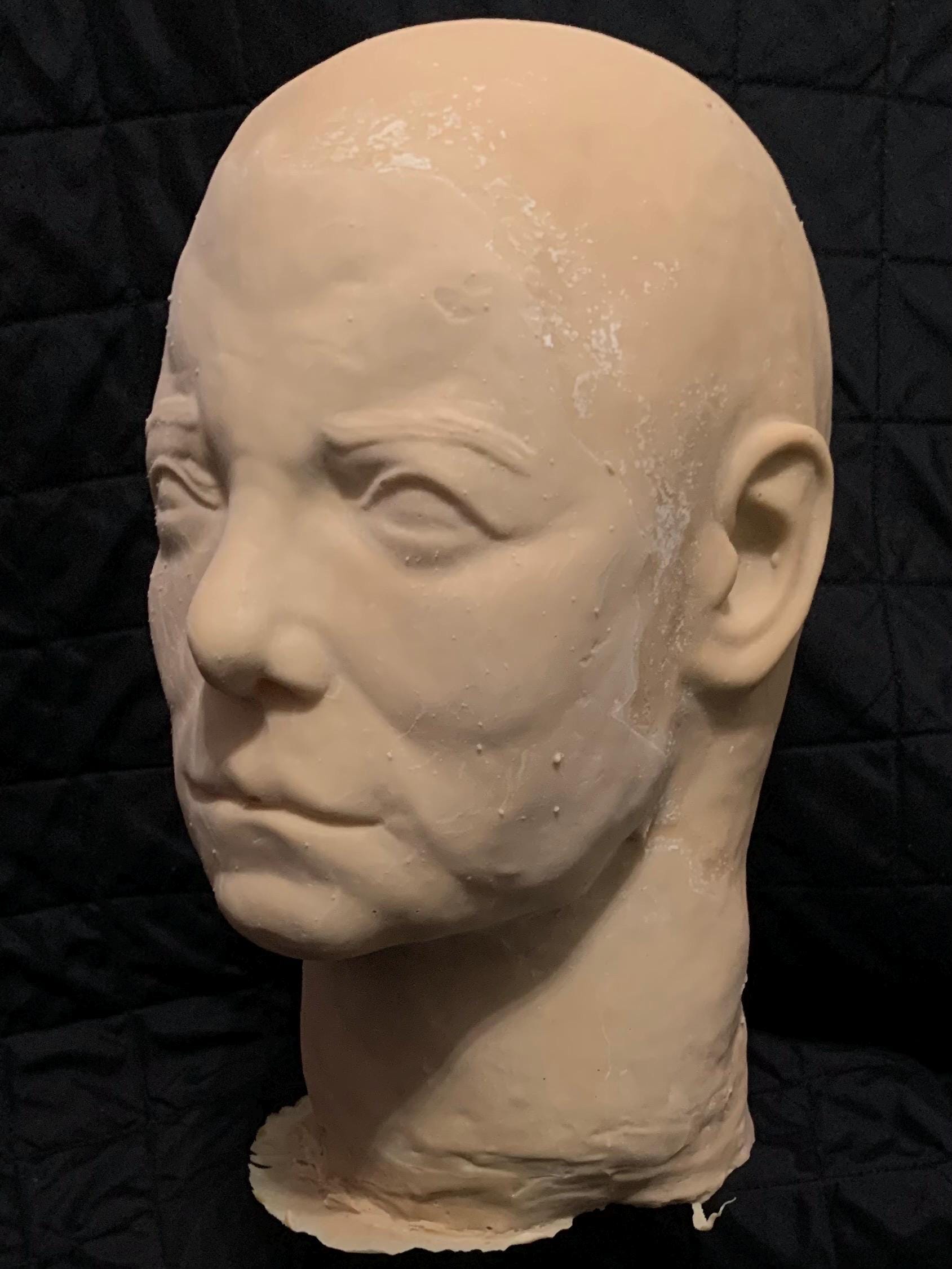 Latex Myers Kirk Blank “hero Mold 75” Melonhead Masks - Etsy