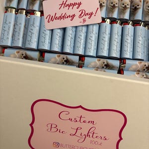 Custom BIC Lighters | Wedding Party Favors, Event Goodies, Adult Favors ...