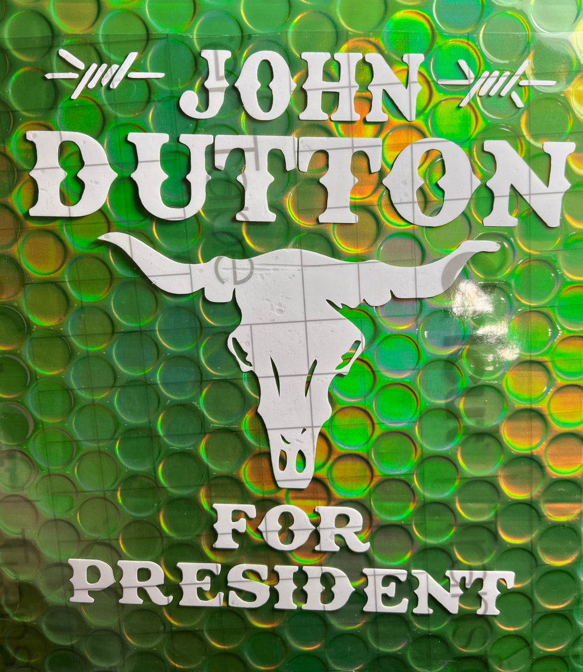 Yellowstone Car Decal, John Dutton for President, Outdoor Truck Decal ...