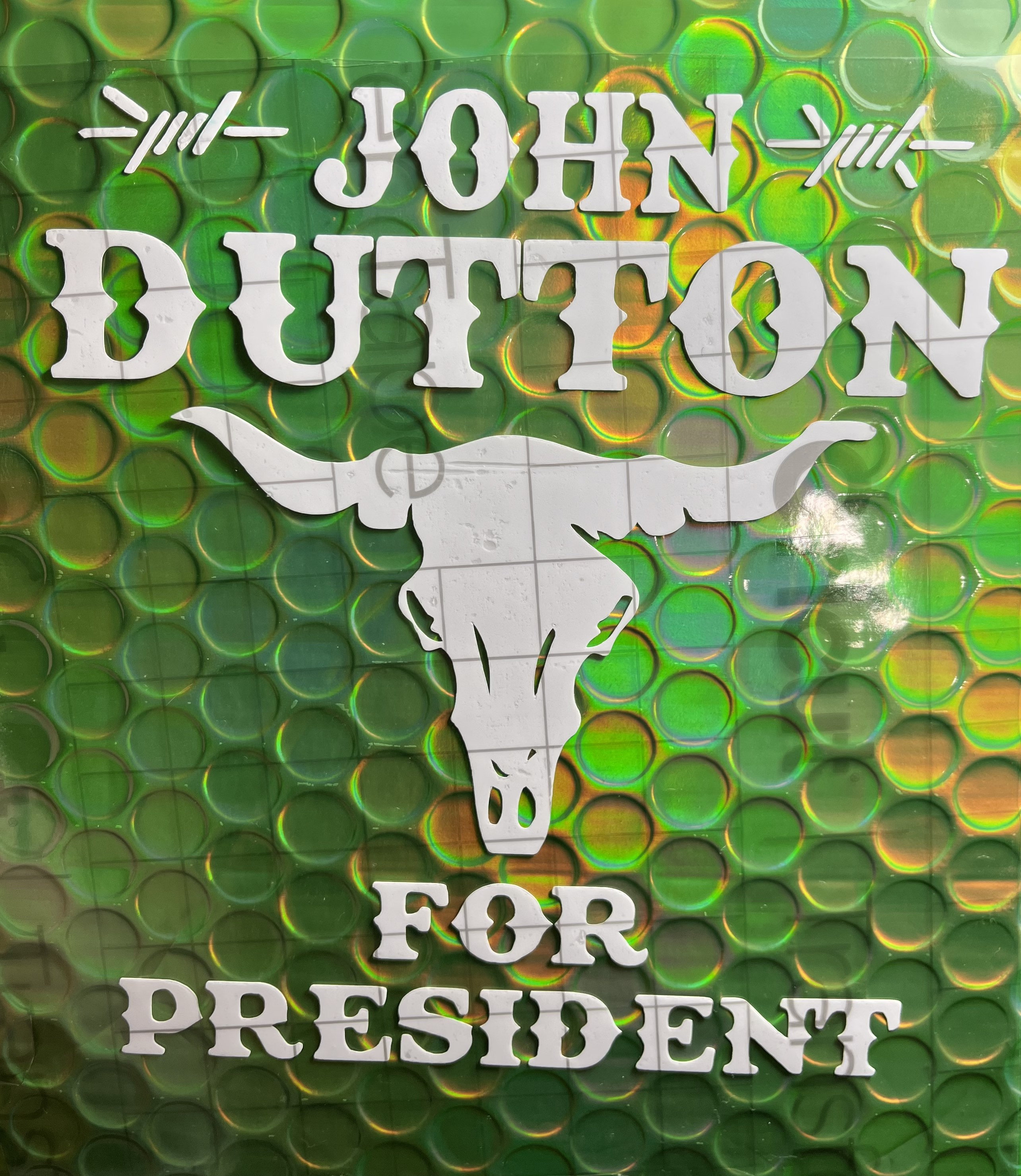 Yellowstone Car Decal, John Dutton for President, Outdoor Truck Decal ...