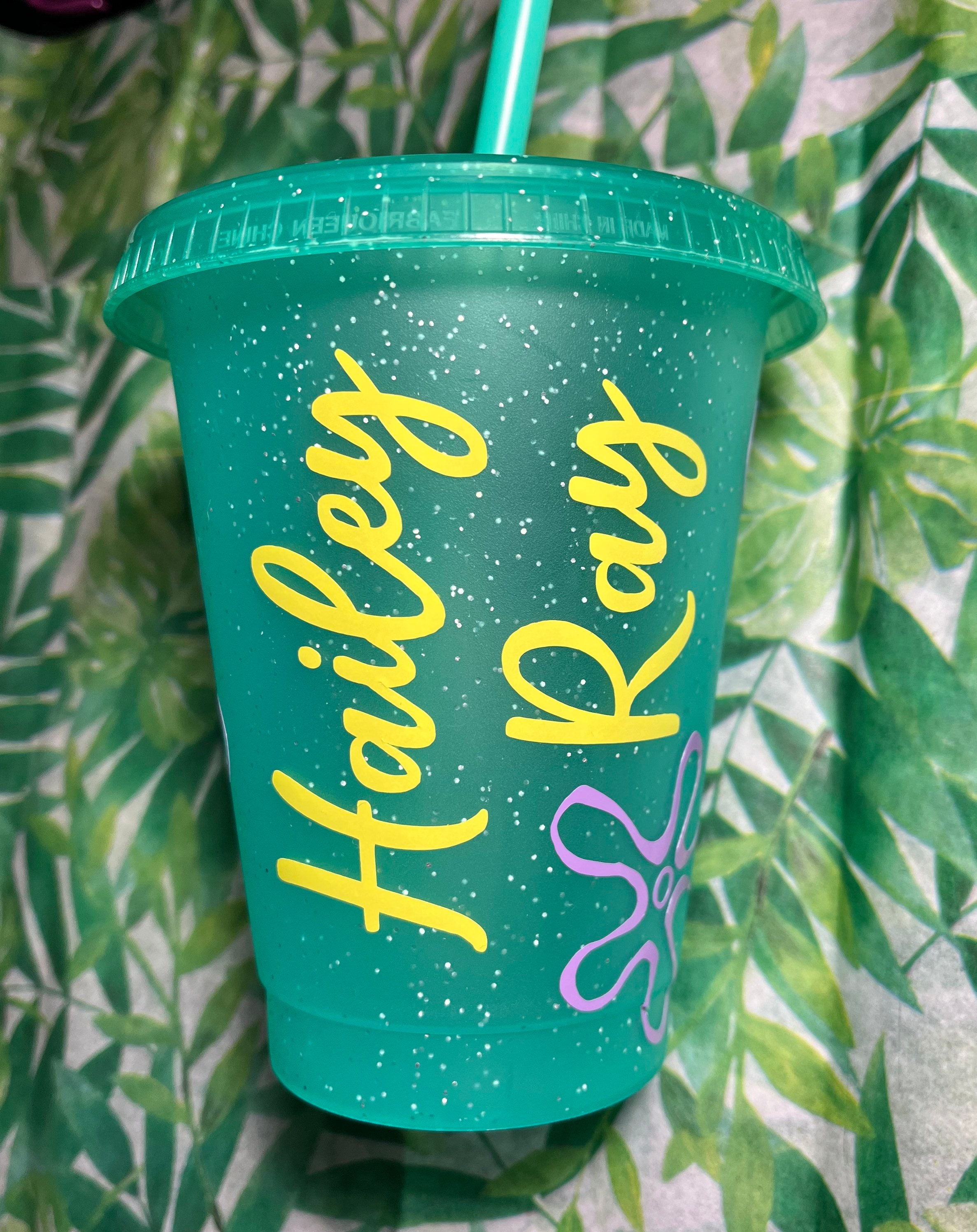 Custom Cold Cups With Lid & Straw, Personalized Tumbler, Customized ...