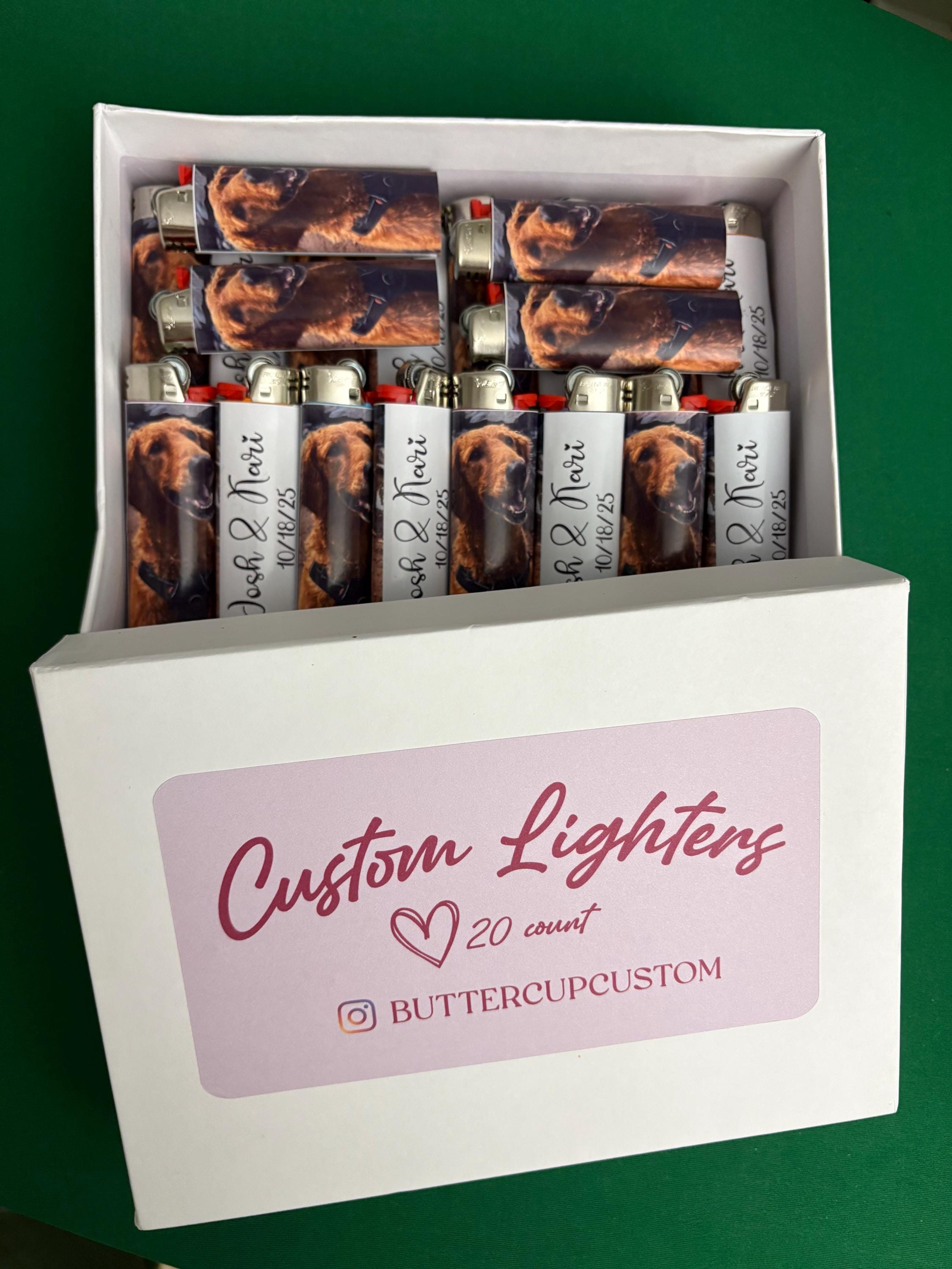 Custom Lighters | Personalized Lighter Party Favor | Customized Favors ...