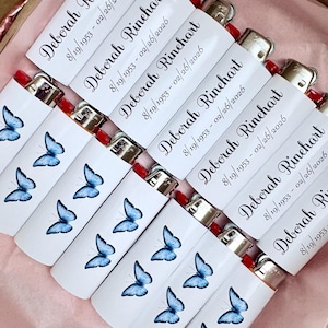 Custom BIC Lighters | Wedding Party Favors, Event Goodies, Adult Favors ...