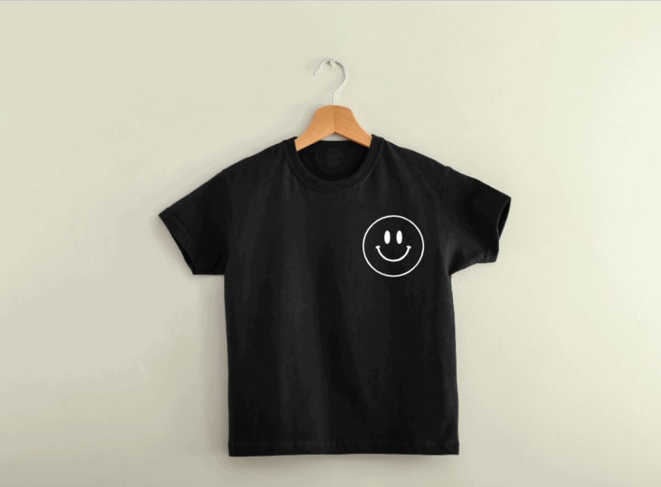Smiley Face Baby/toddler Shirt, Smiley Face Kids Tee, Minimalist ...