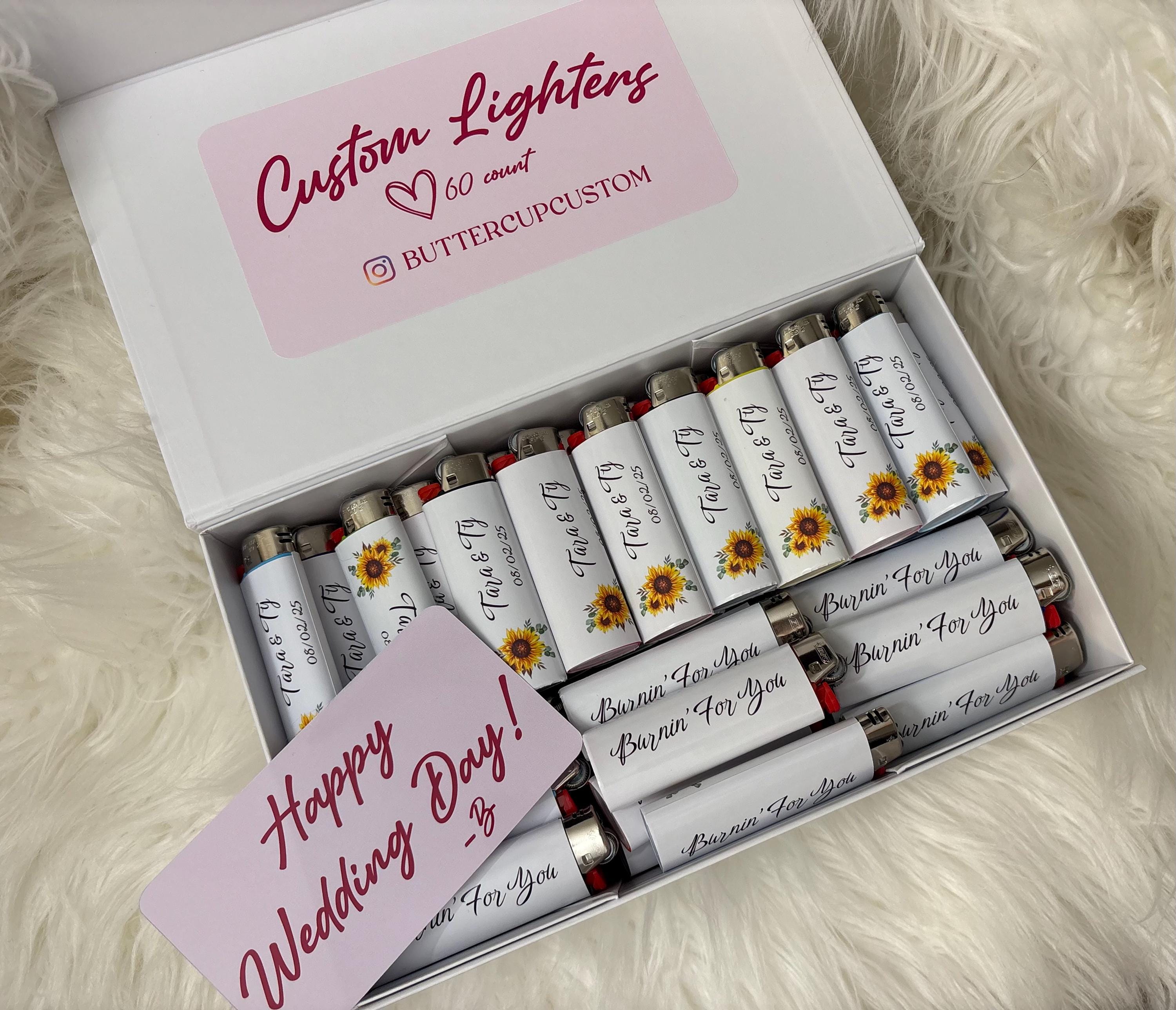 Custom Lighters | Personalized Lighter Party Favor | Customized Favors ...