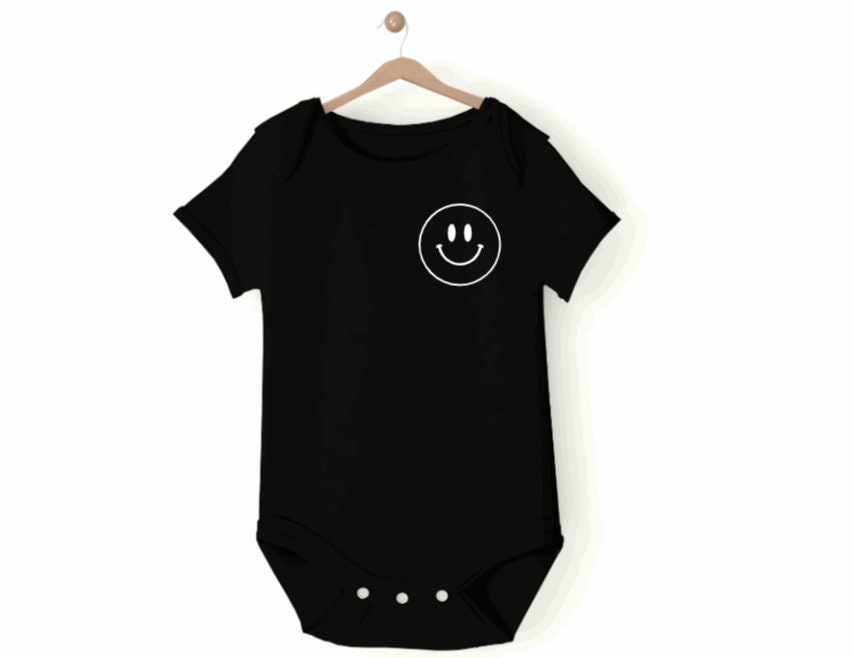 Smiley Face Baby/toddler Shirt, Smiley Face Kids Tee, Minimalist ...