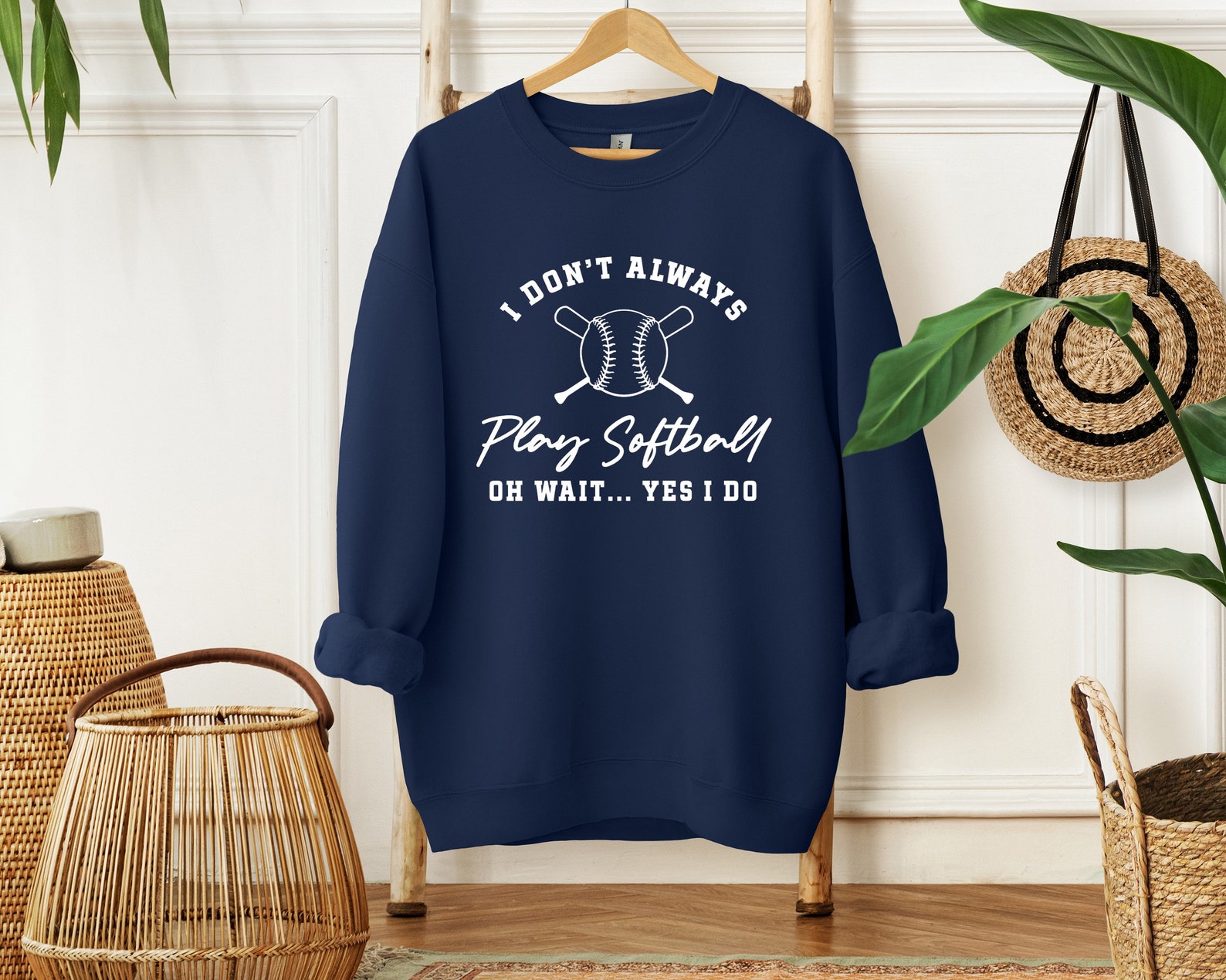 I Don't Always Play Softball Oh Wait Yes I Do Softball Shirt, Softball ...