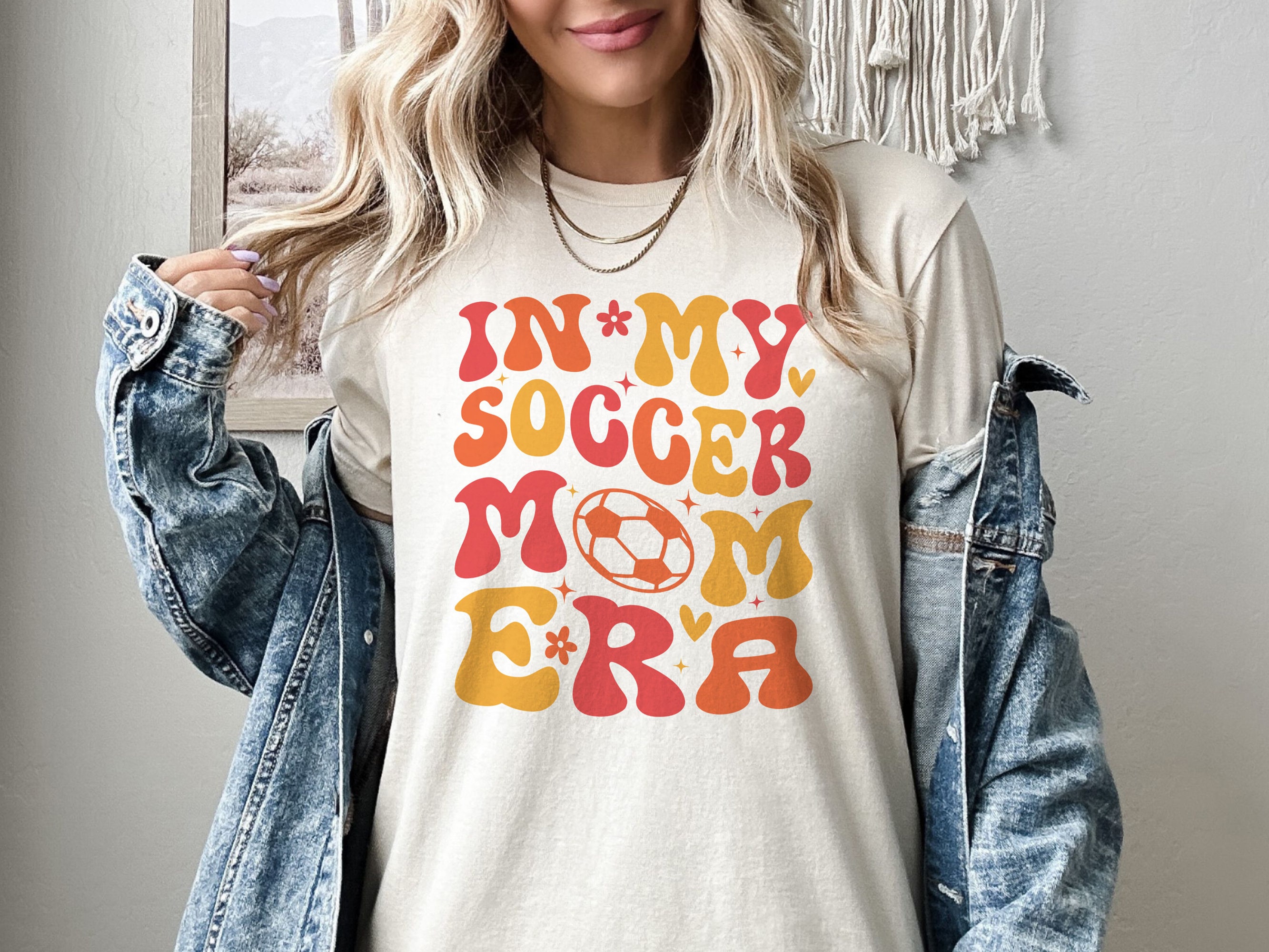 In My Soccer Mom Era Shirt, Soccer Mom Sweatshirt, Funny Soccer Mom ...