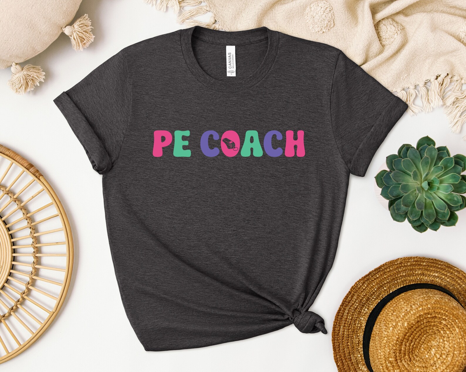 PE Coach Shirt, Physical Education Coach Sweatshirt, Cute Gym Teacher ...