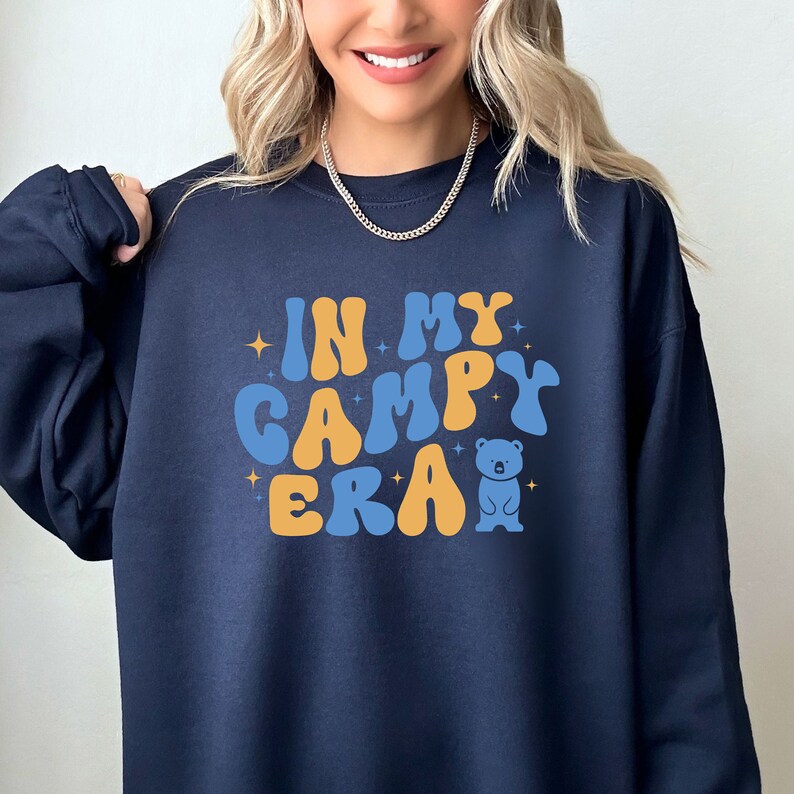 In My Campy Era Shirt, Camping Sweatshirt, Camping Hoodie, Nature Lover ...