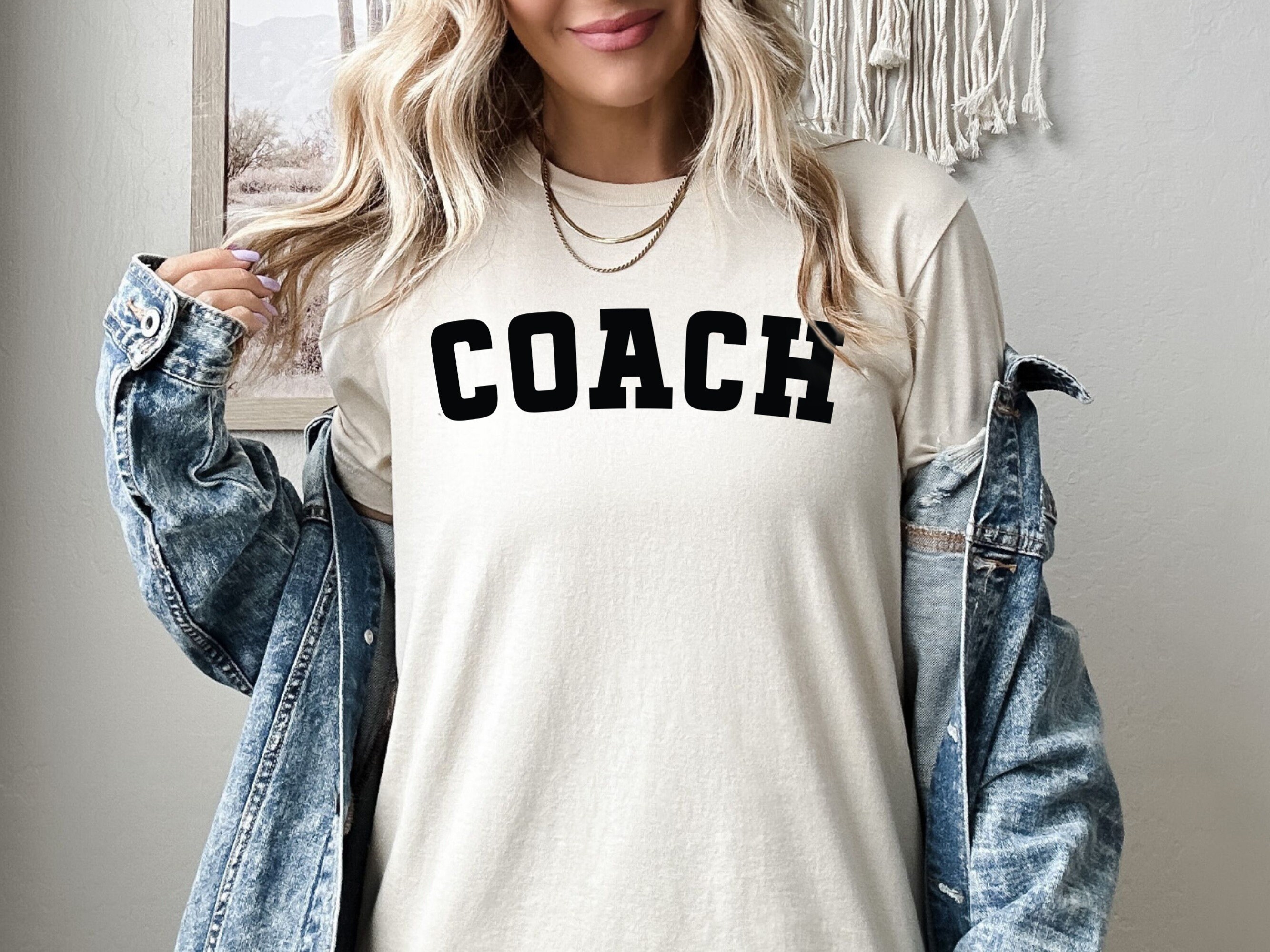 Coach Shirt, Coach Sweatshirt, Coach Squad Hoodie, Back to School Coach ...