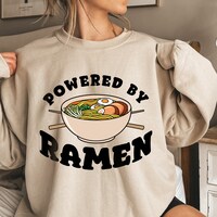 Ramen Tiger Hoodie "rar-men" - Japanese Noodles Hoody With a Cute Tiger ...