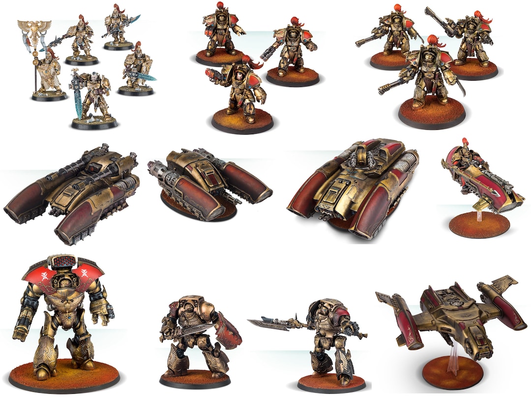 Adeptus Custodes Pack01 Warhammer 40'000 28mm/40k - Etsy UK