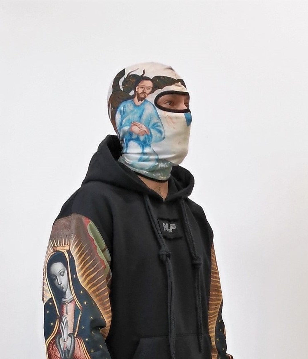 Devil Balaclava Unisex Custom Ski Mask Demon Two Hole Y2k Streetwear ...