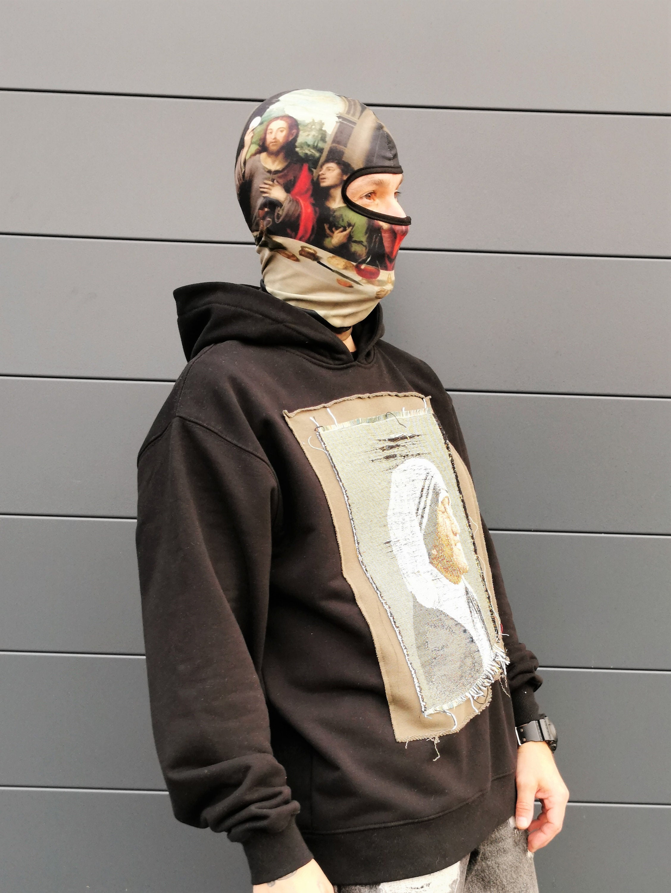 Balaclava Jesus Last Supper Unisex Custom Ski Mask Two Hole - Etsy