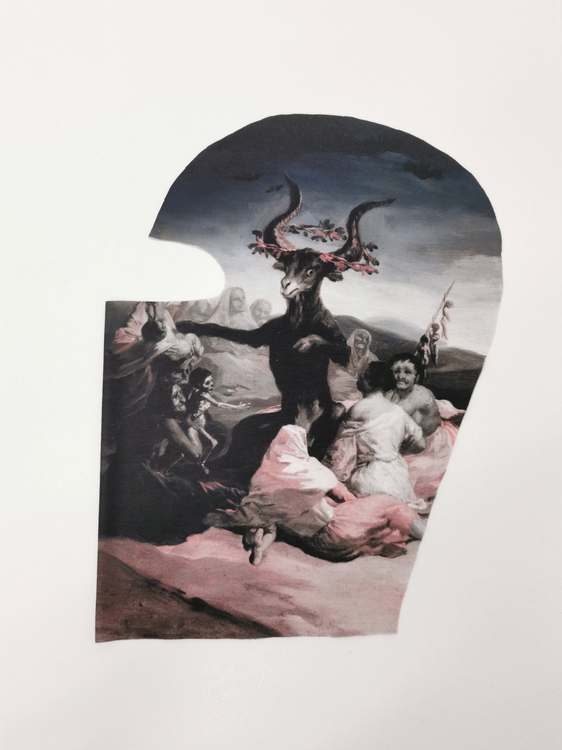 Balaclava Devil Death Demon Unisex Custom Ski Mask Two Hole Y2k ...