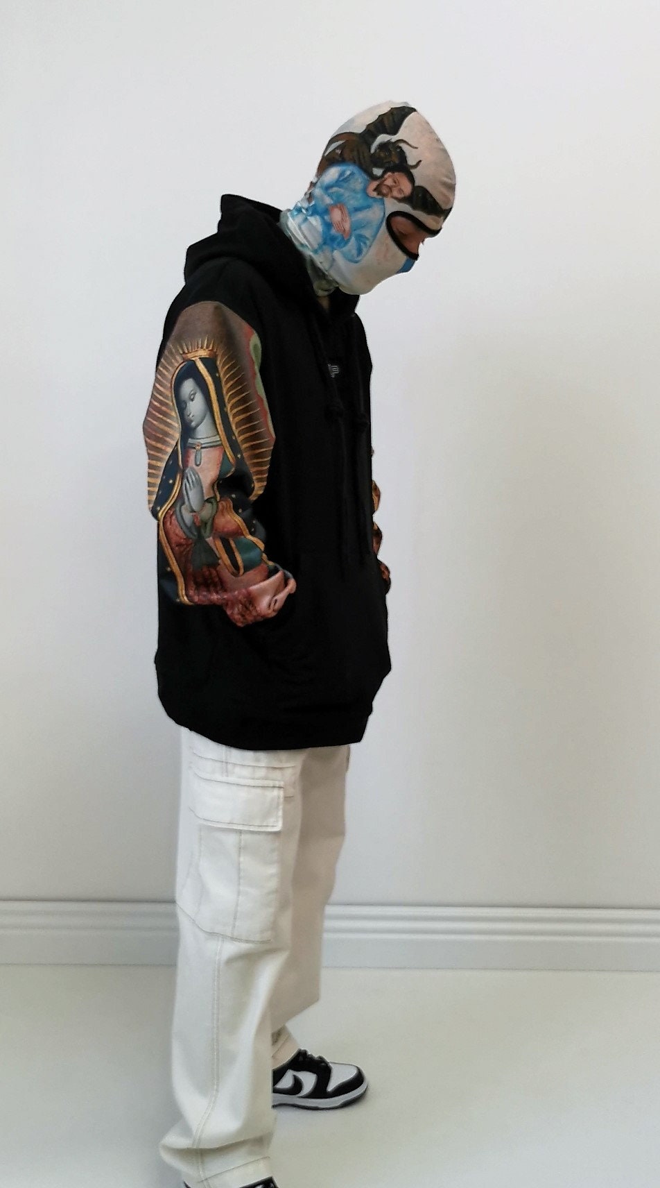 Devil Balaclava Unisex Custom Ski Mask Demon Two Hole Y2k Streetwear ...