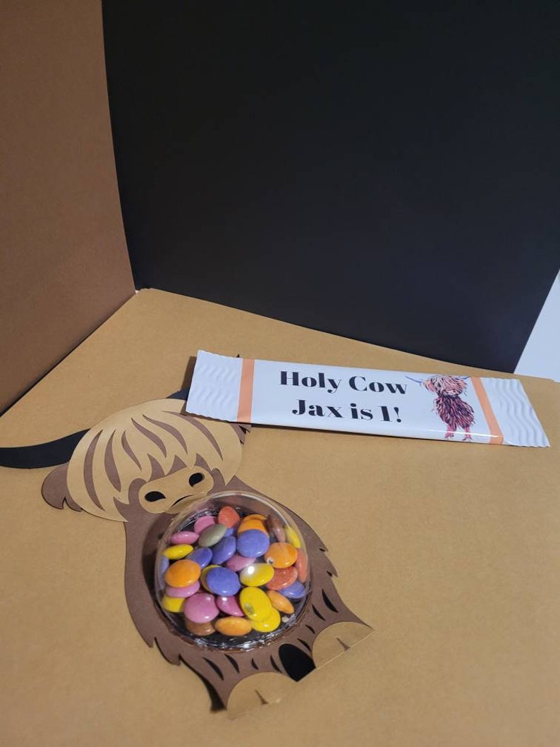 Highland Cow Candy Belly - Etsy