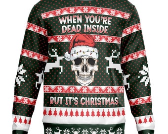 Dead Inside Jumper - Etsy