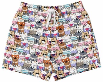 Cute Cats Shorts - Etsy