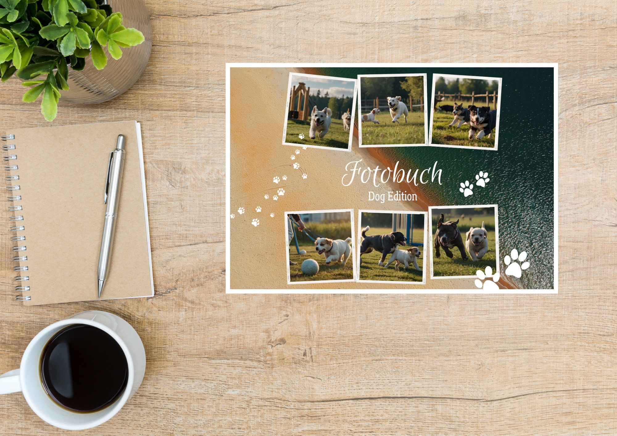 Dog Photo Book - Puppy Book - Dog Book - Photo Album for Dogs - Digital ...