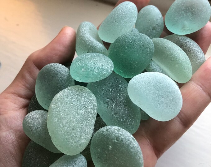 A Full Pound of Perfectly Tumbled Chunky Sea Glass - Etsy