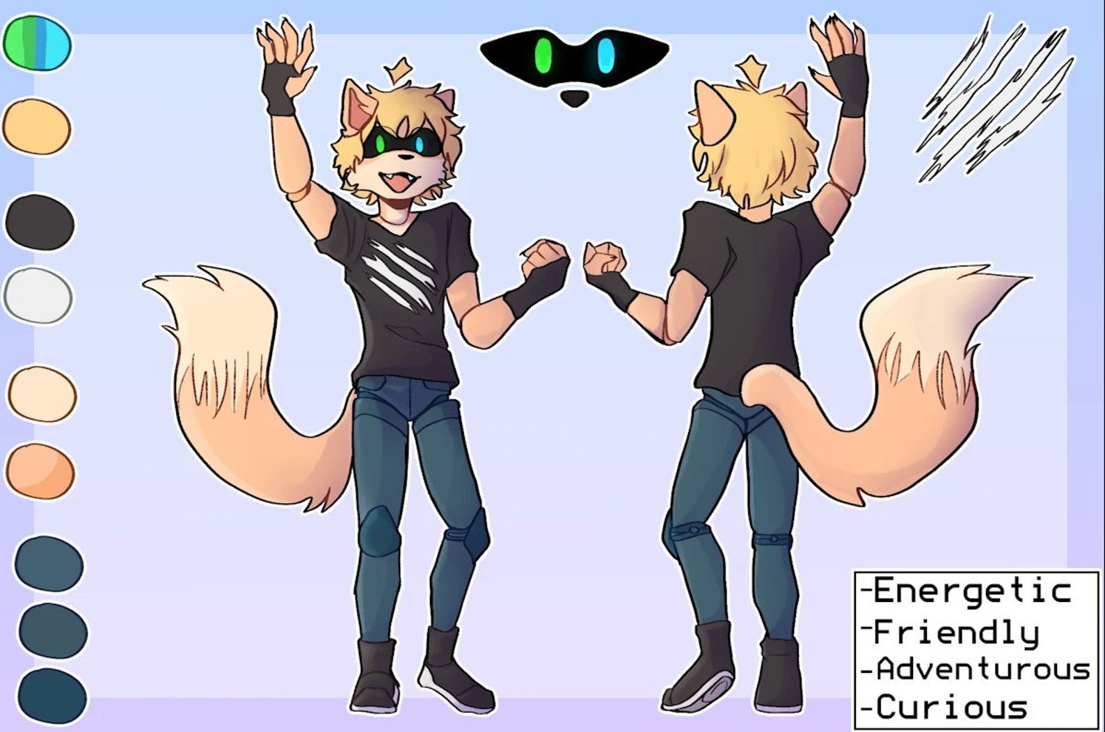 FURRY REFERENCE SHEET - Etsy