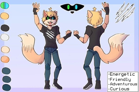FURRY REFERENCE SHEET - Etsy