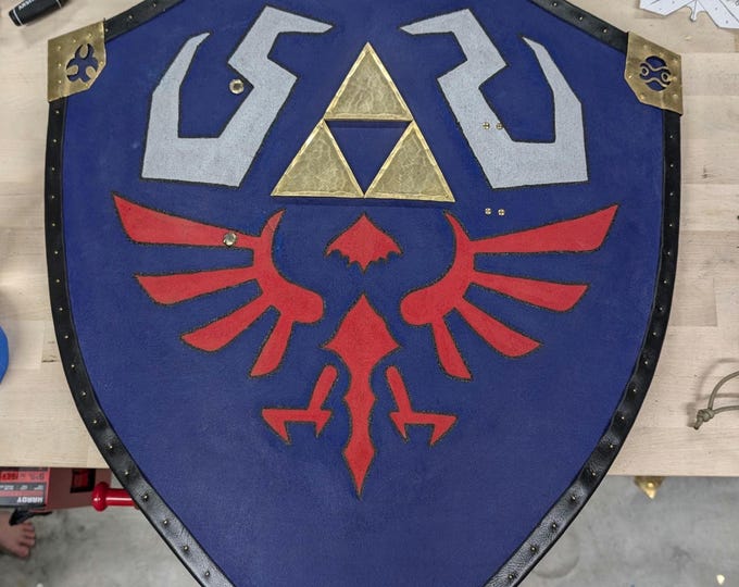 Its Here! - Hylian Shield From the Legend of Zelda, Ocarina of Time - Etsy