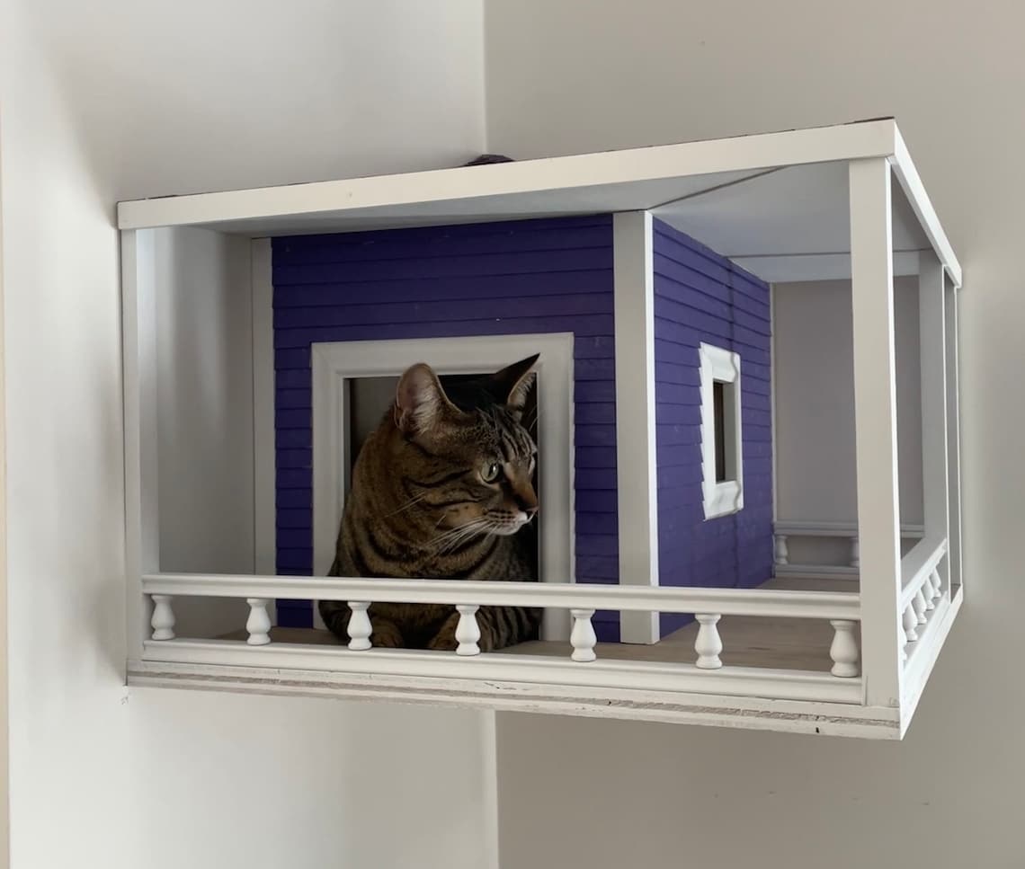 Custom Built Cat House - Etsy