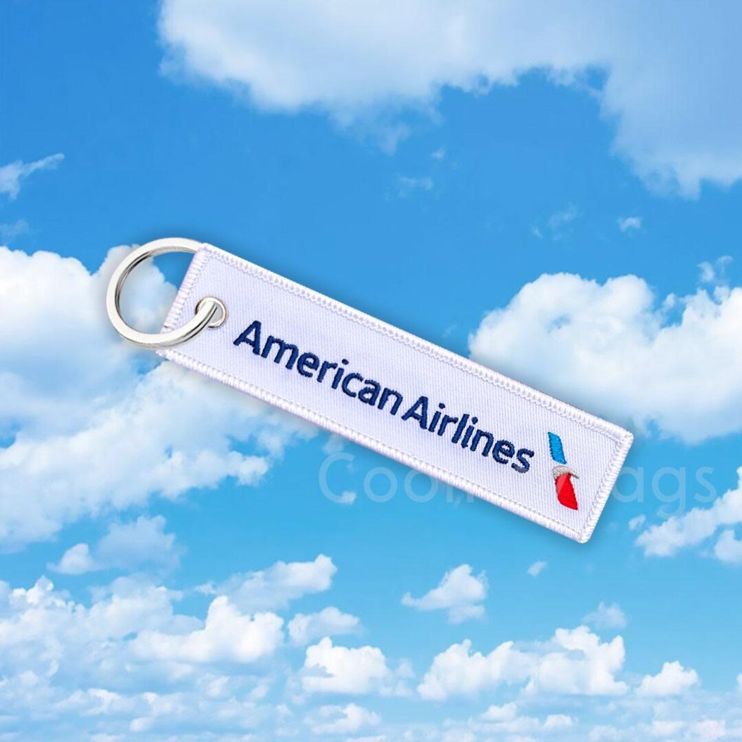 American Airlines Keychain - Pilot Keytag - Airline Crew Gift - Travel ...