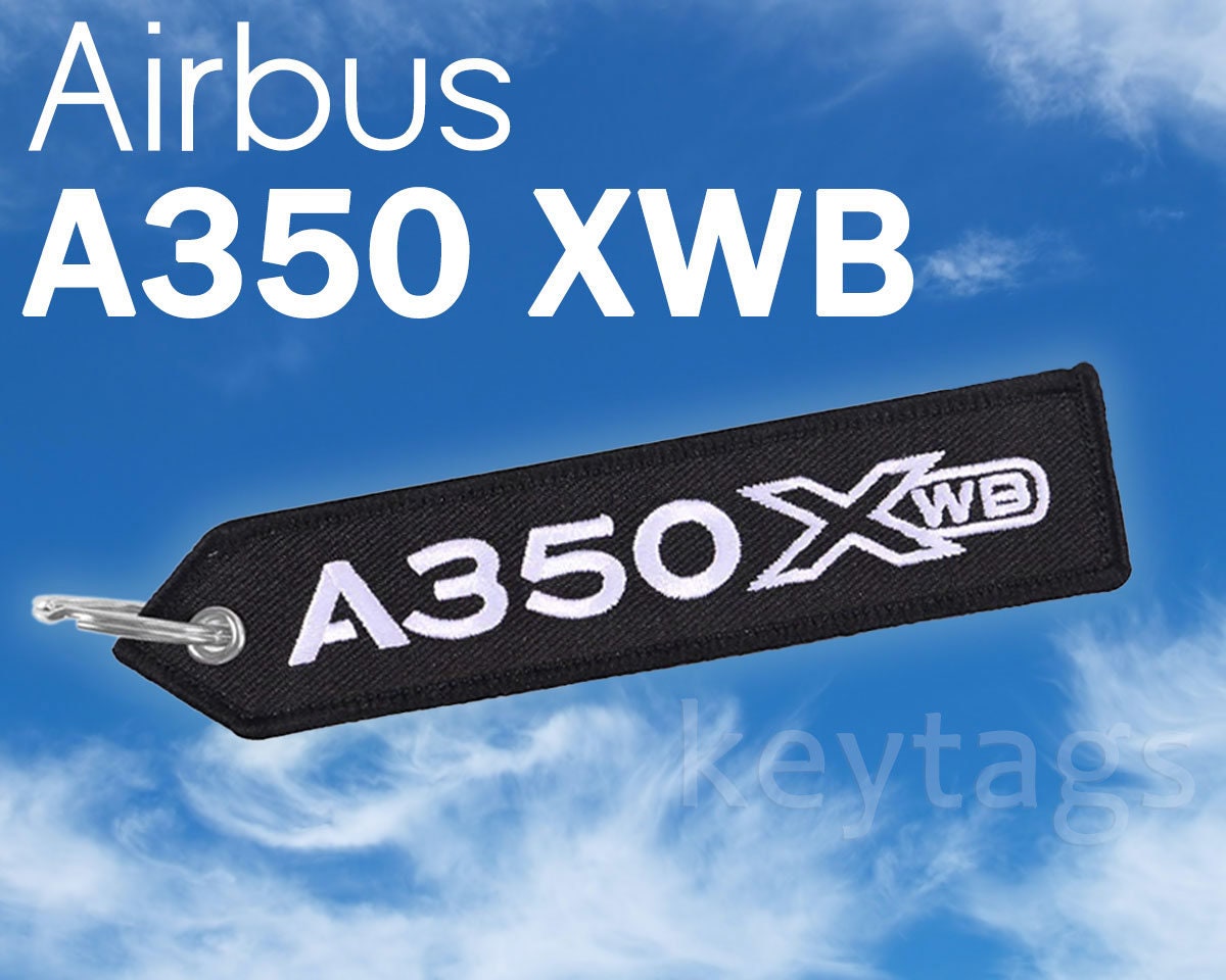 Keychain AIRBUS A350 XWB Aircraft Flight Crew Pilot Air Hostess ...