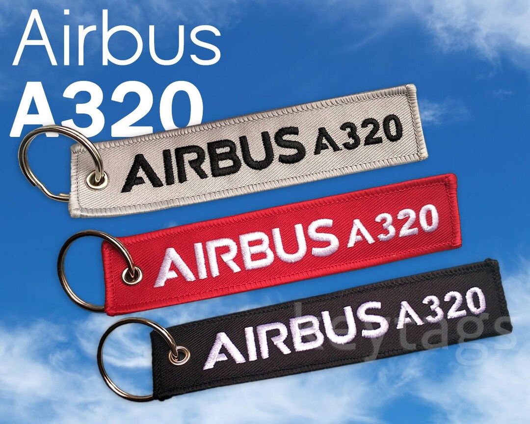 Keychain AIRBUS A320 Aircraft Flight Crew Pilot Air Hostess Stewardess ...