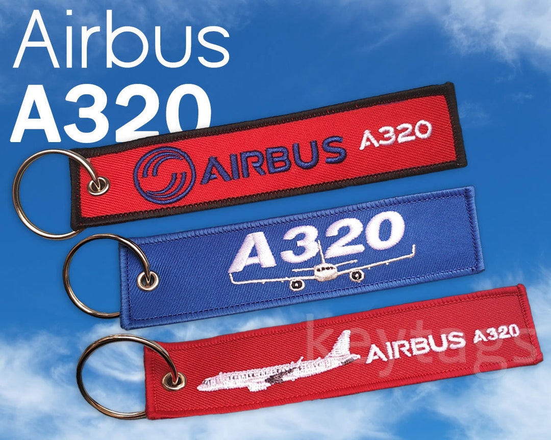 Keychain AIRBUS A320 Aircraft Flight Crew Pilot Air Hostess Stewardess ...