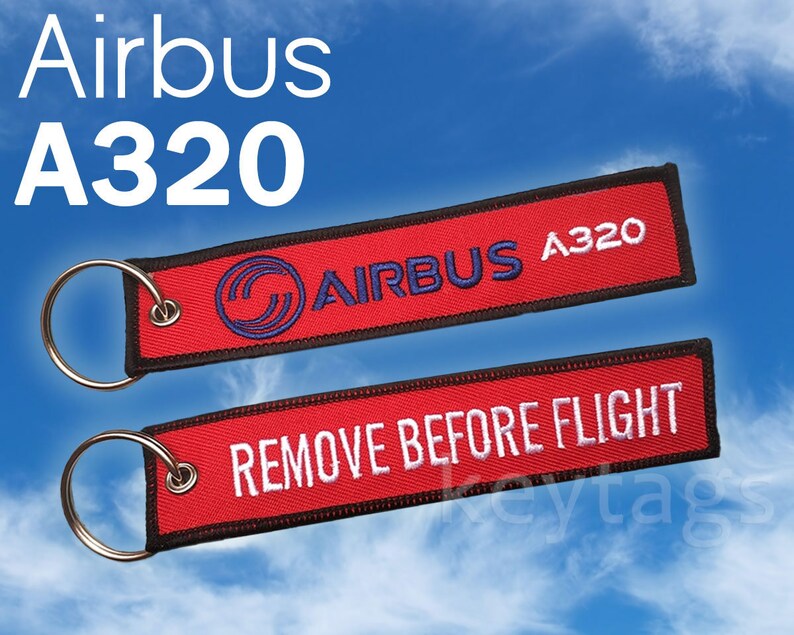 Keychain AIRBUS A320 Aircraft Flight Crew Pilot Air Hostess Stewardess ...