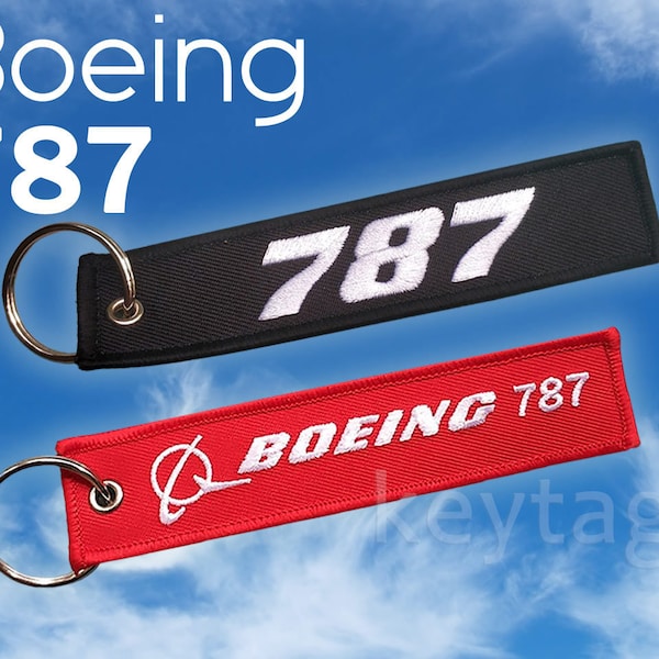 Boeing Keychain - Etsy