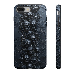 Goth Skull Phone Case, Gothic Phone Cover for Iphone, Google Pixel ...